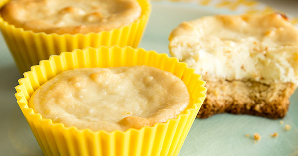 Lemon Goat Cheese Cheesecake Bites Recipe | Mott's®